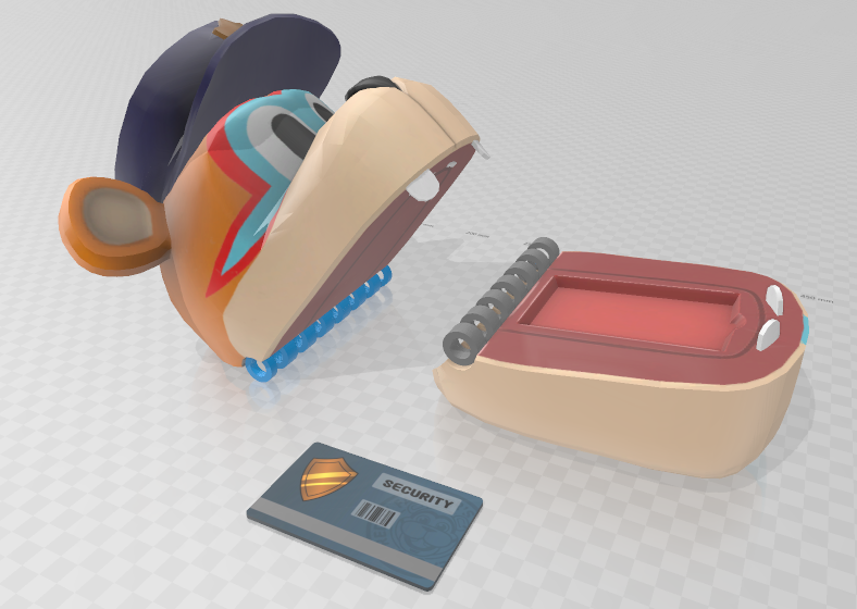 Archivo 3D gratis Insignia de seguridad IRL de la brecha de seguridad ...