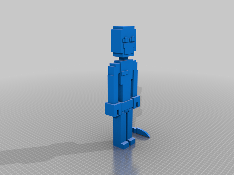 STL file DSaF Jack Kennedy / Old Sport 12 inch action figure 👴・3D ...