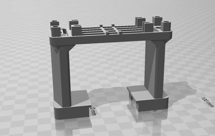 Free 3D file Single track pier for tomy PlaRail・3D print design to ...