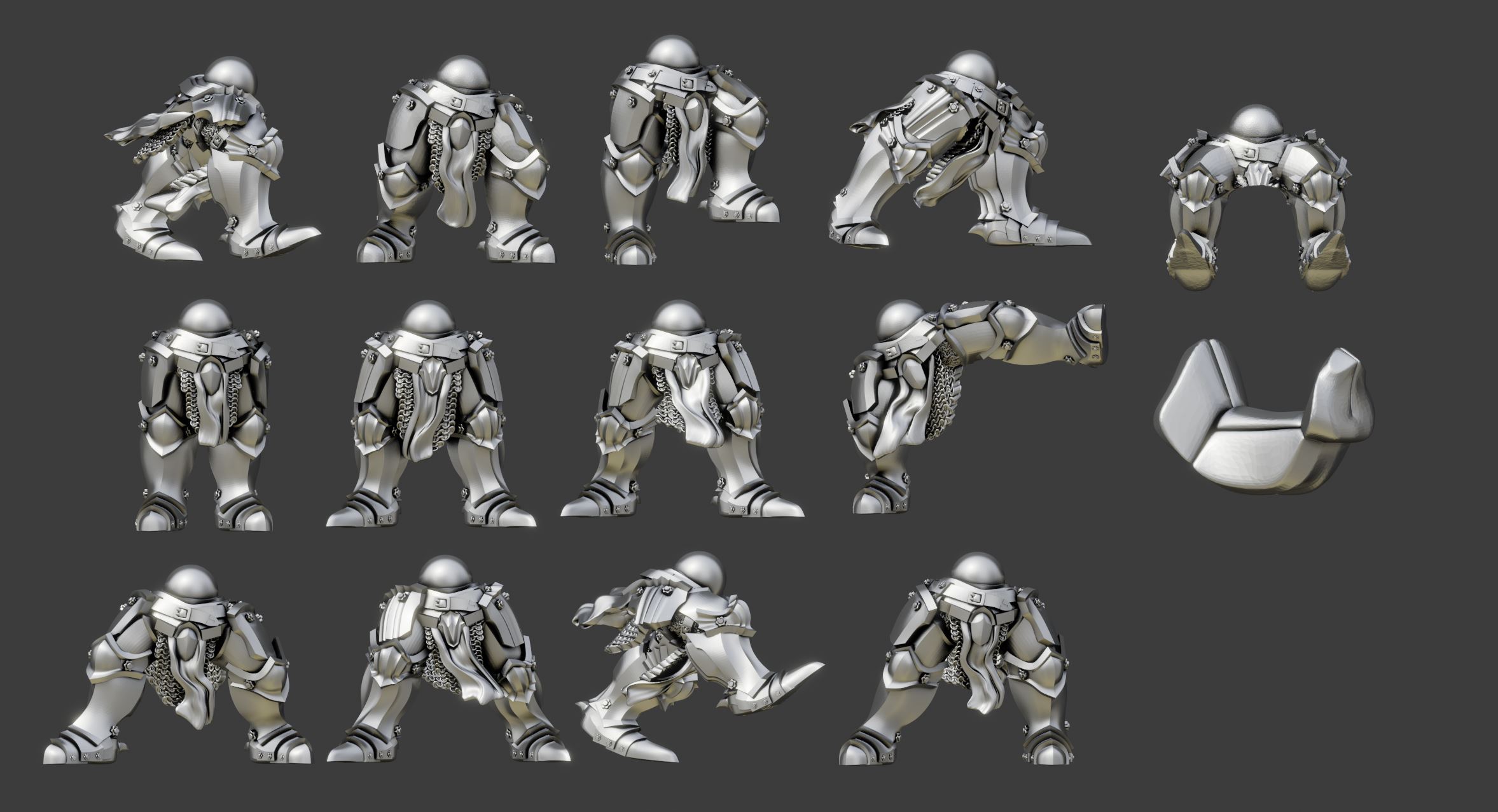 3D file Ultimate Knight Builder 👷・3D printable model to download・Cults