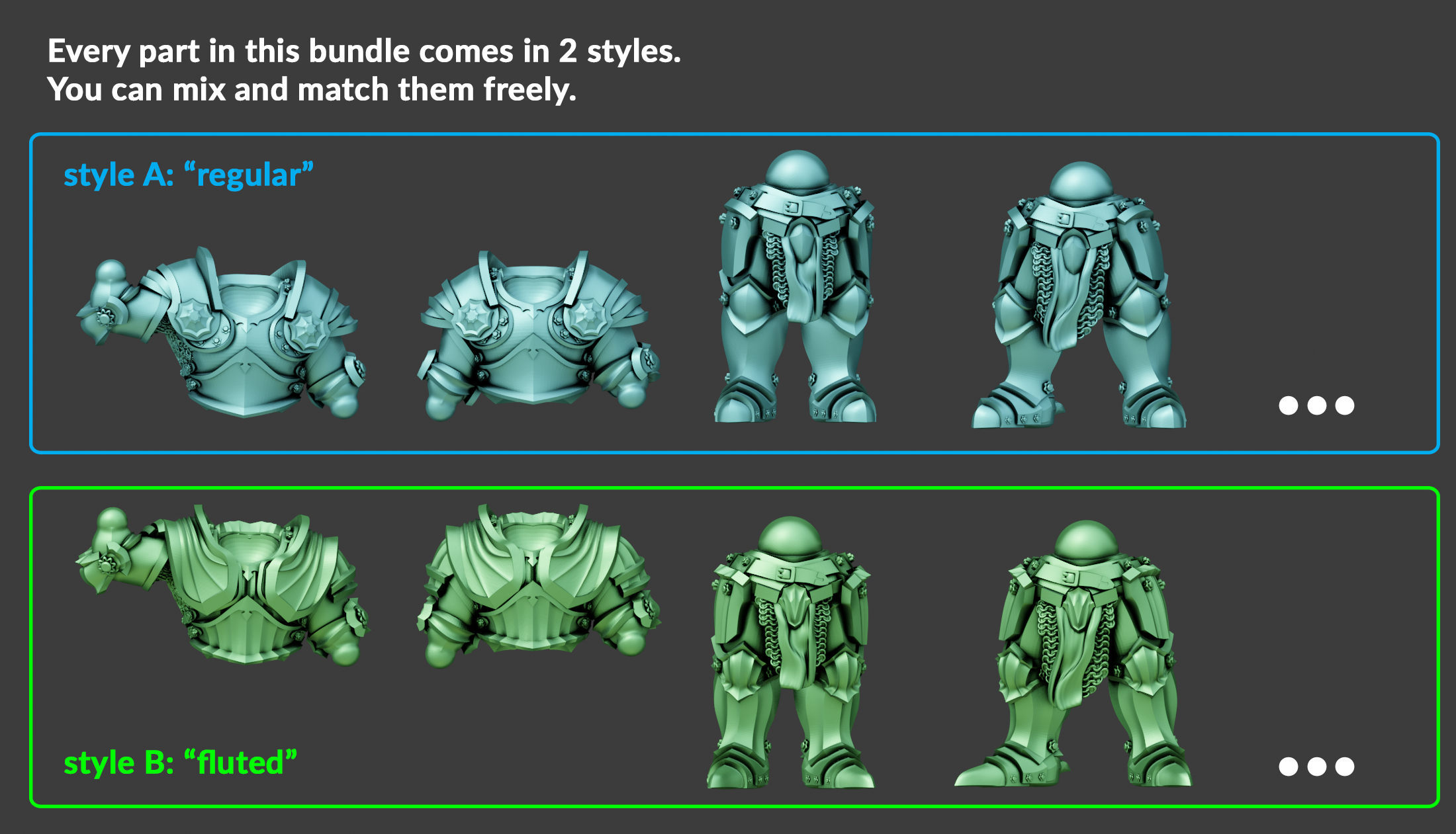 3D file Ultimate Knight Builder 👷・3D printable model to download・Cults