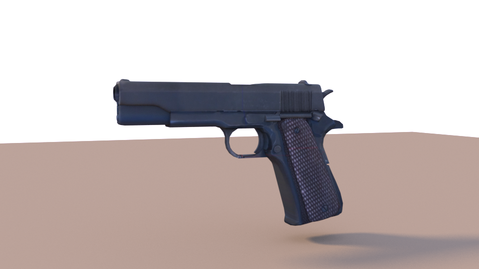 3D file Simple Handgun・3D printable design to download・Cults