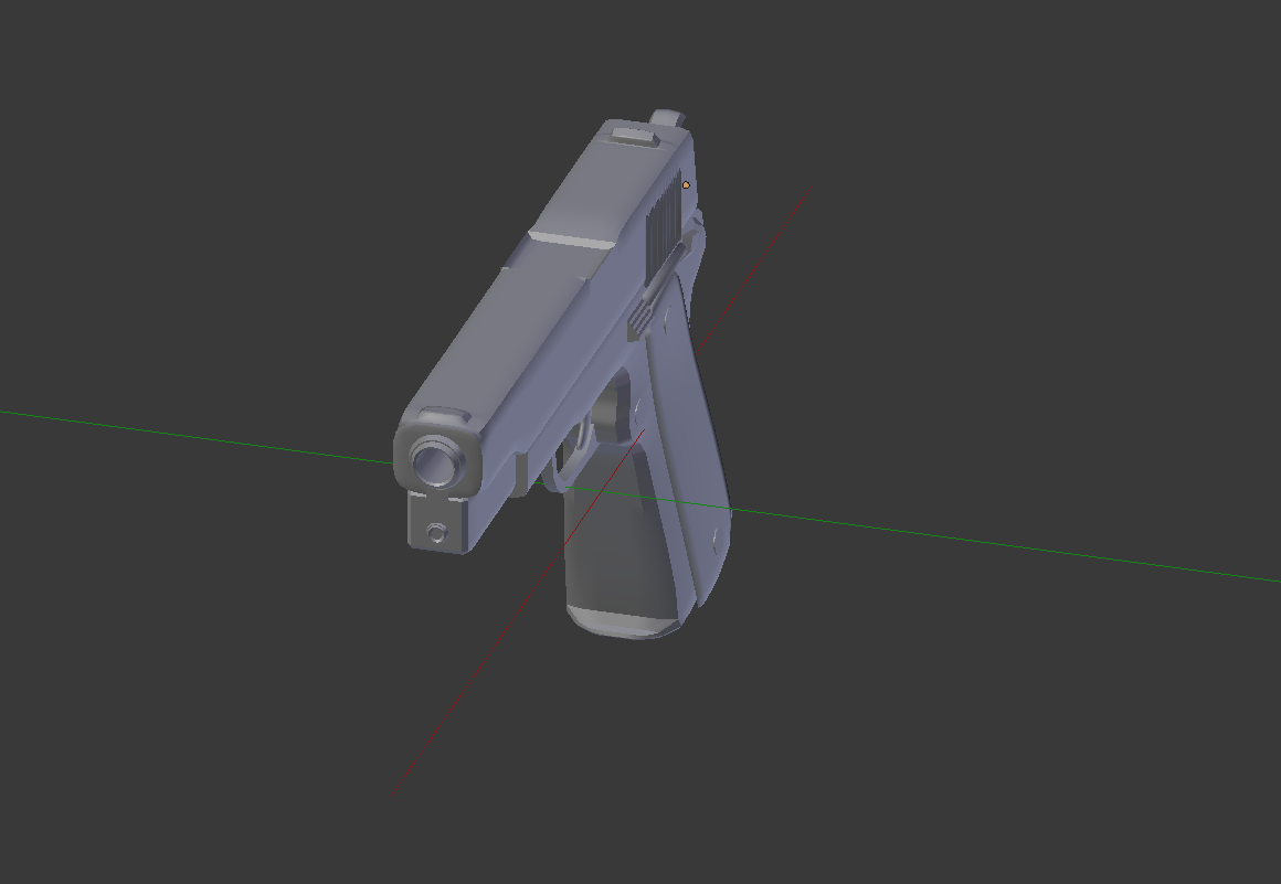 3D file Simple Handgun・3D printable design to download・Cults