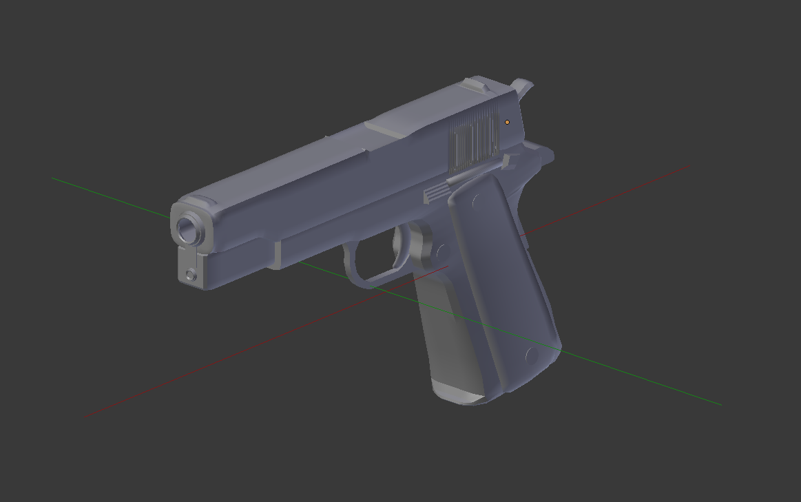 3D file Simple Handgun・3D printable design to download・Cults