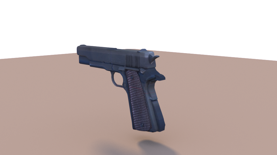 3D file Simple Handgun・3D printable design to download・Cults