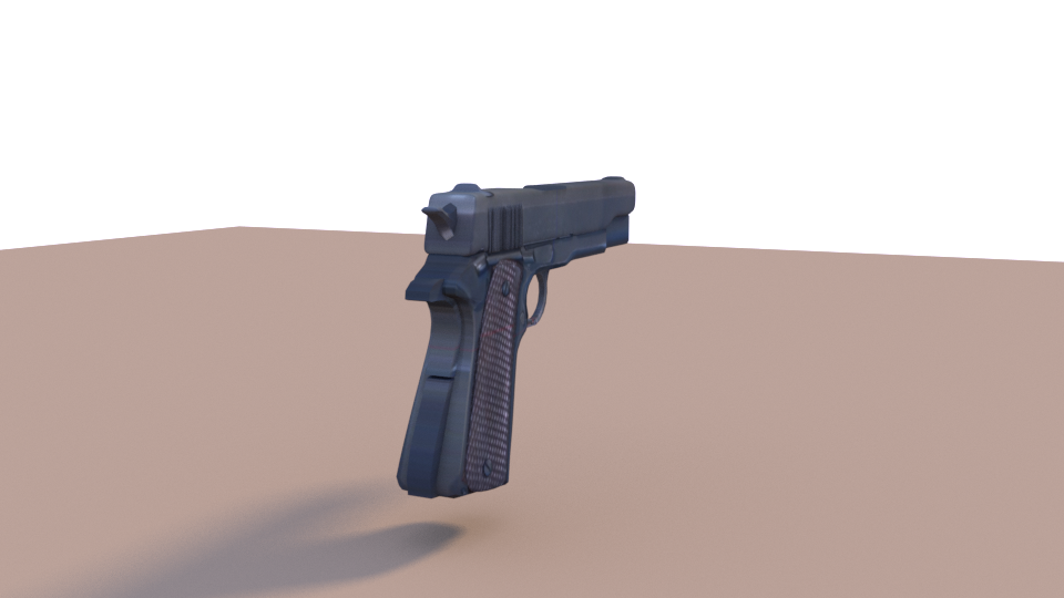 3D file Simple Handgun・3D printable design to download・Cults