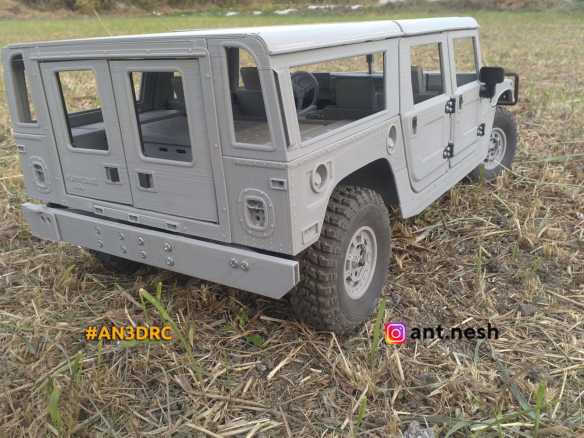 3D file 3D PRINTED RC CAR HUMMER H1 WAGON BODY BY [AN3DRC] 🚗・3D ...