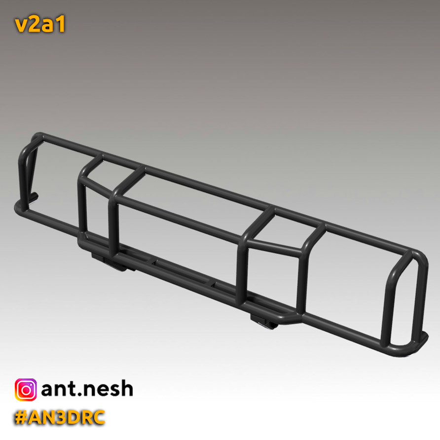 3D file Bull bar v2a1 by [AN3DRC]・3D printing template to download・Cults