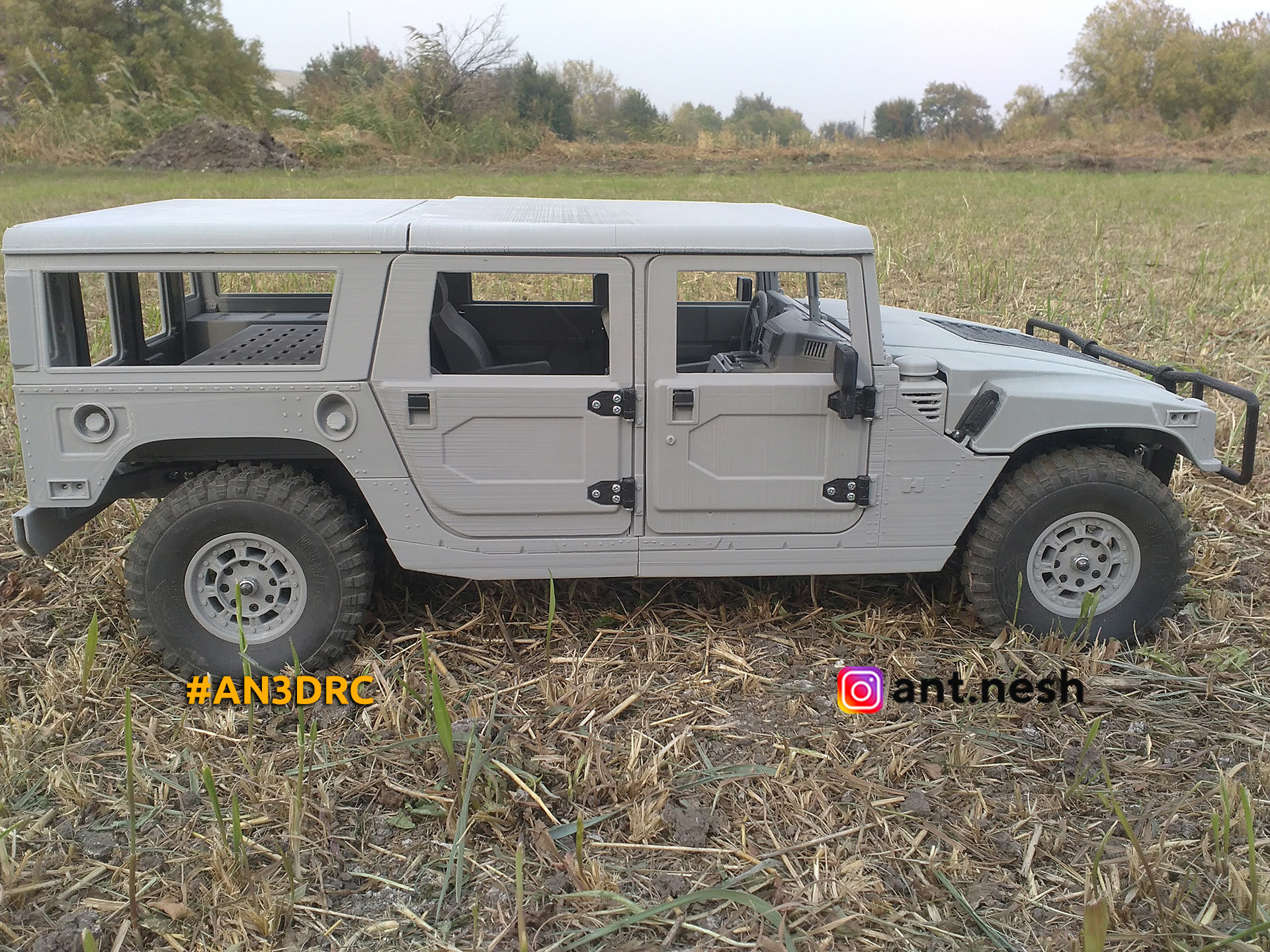 3D file 3D PRINTED RC CAR HUMMER H1 WAGON BODY BY [AN3DRC] 🚗・3D ...