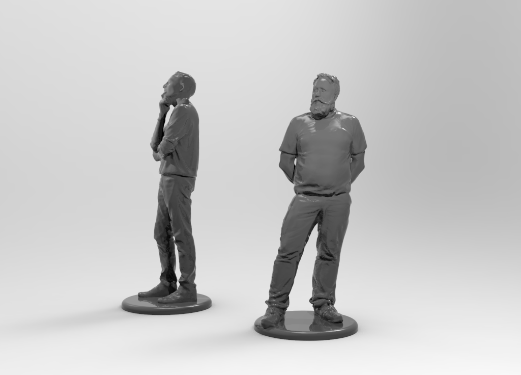STL file Man Figures for Scale Model 👨・3D printing idea to download・Cults