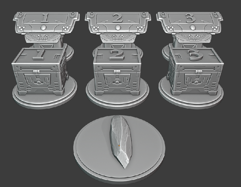 STL file MCP Vibranium Heist Tokens・3D printing design to download・Cults