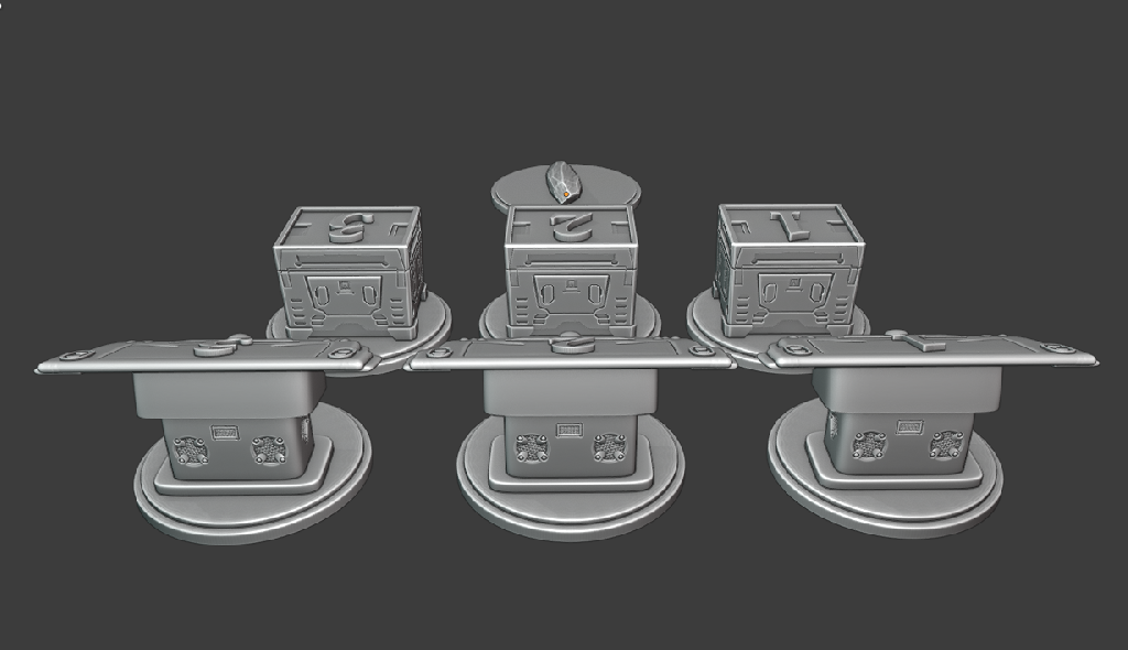 STL file MCP Vibranium Heist Tokens・3D printing design to download・Cults