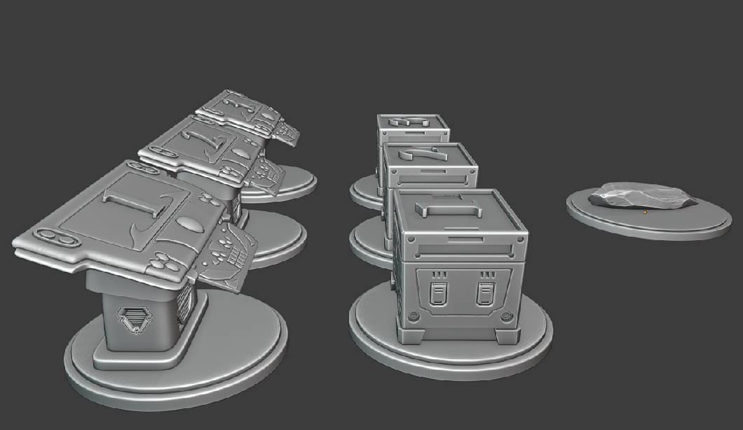 STL file MCP Vibranium Heist Tokens・3D printing design to download・Cults