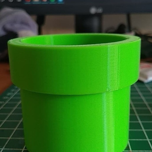 Download STL file Mario Pipe Planter • 3D printing template ・ Cults