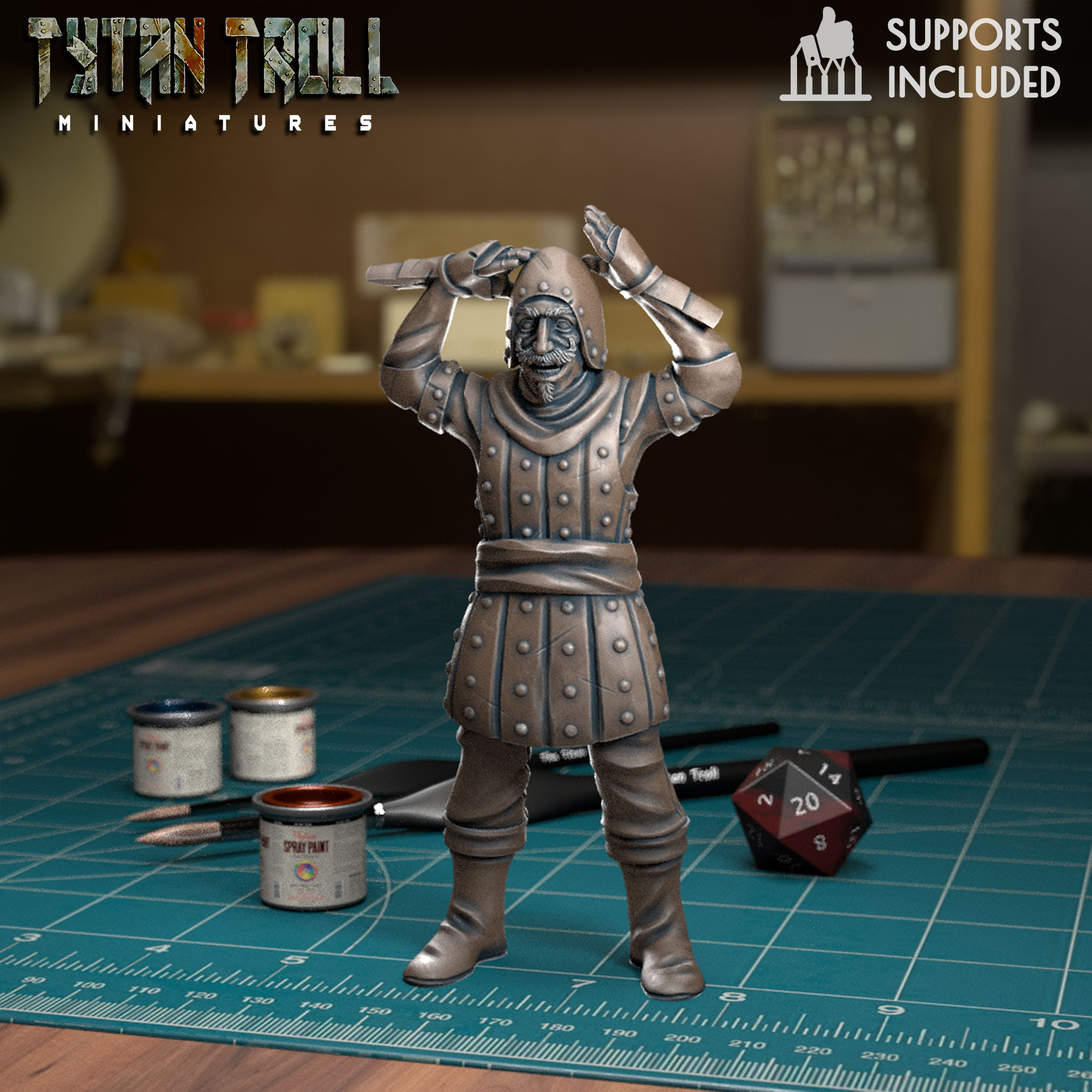 STL file Vicious French 02 - [Pre-Supported]・3D printer design to ...