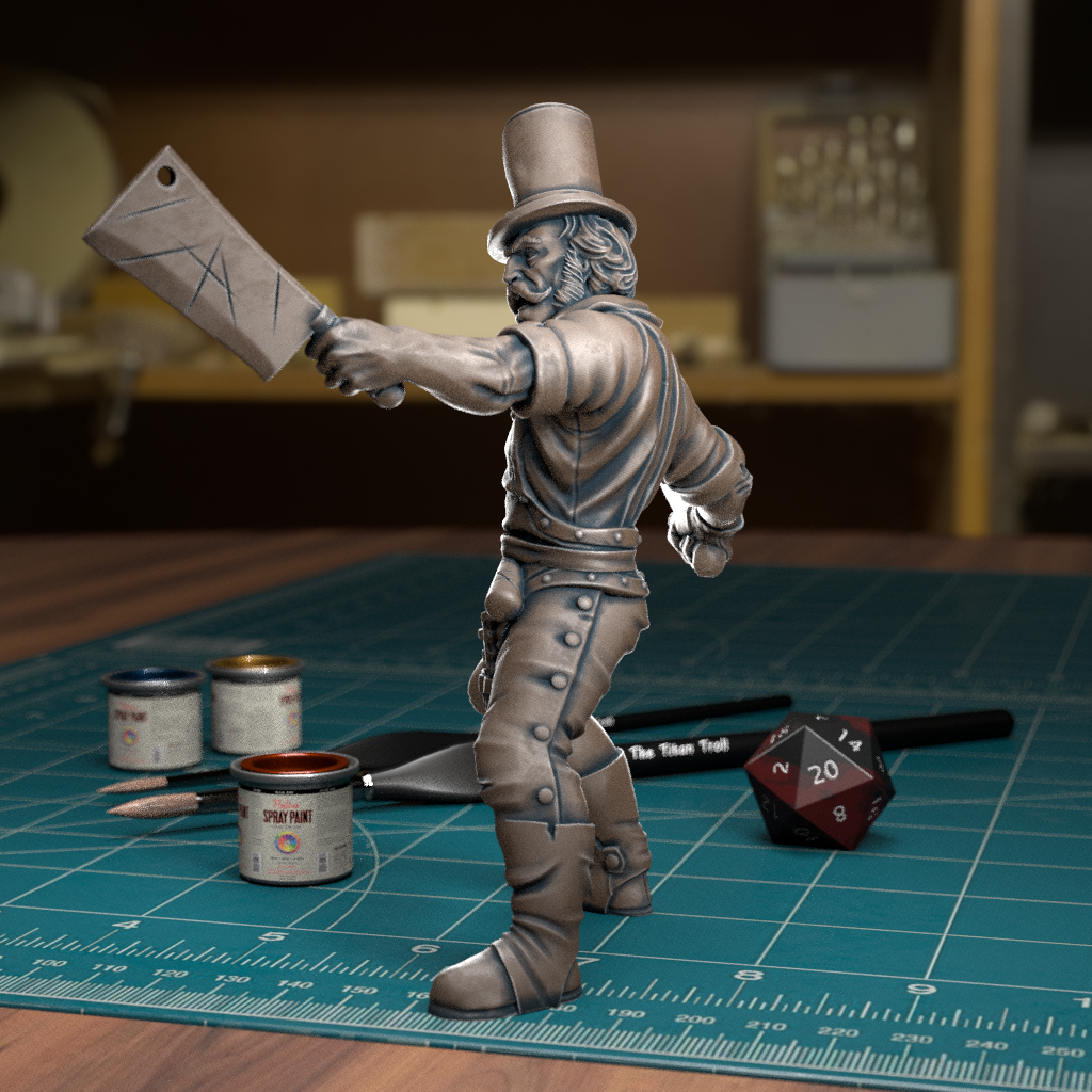 STL file Bill The Butcher (Hat) - [Pre-Supported]・3D printable model to ...