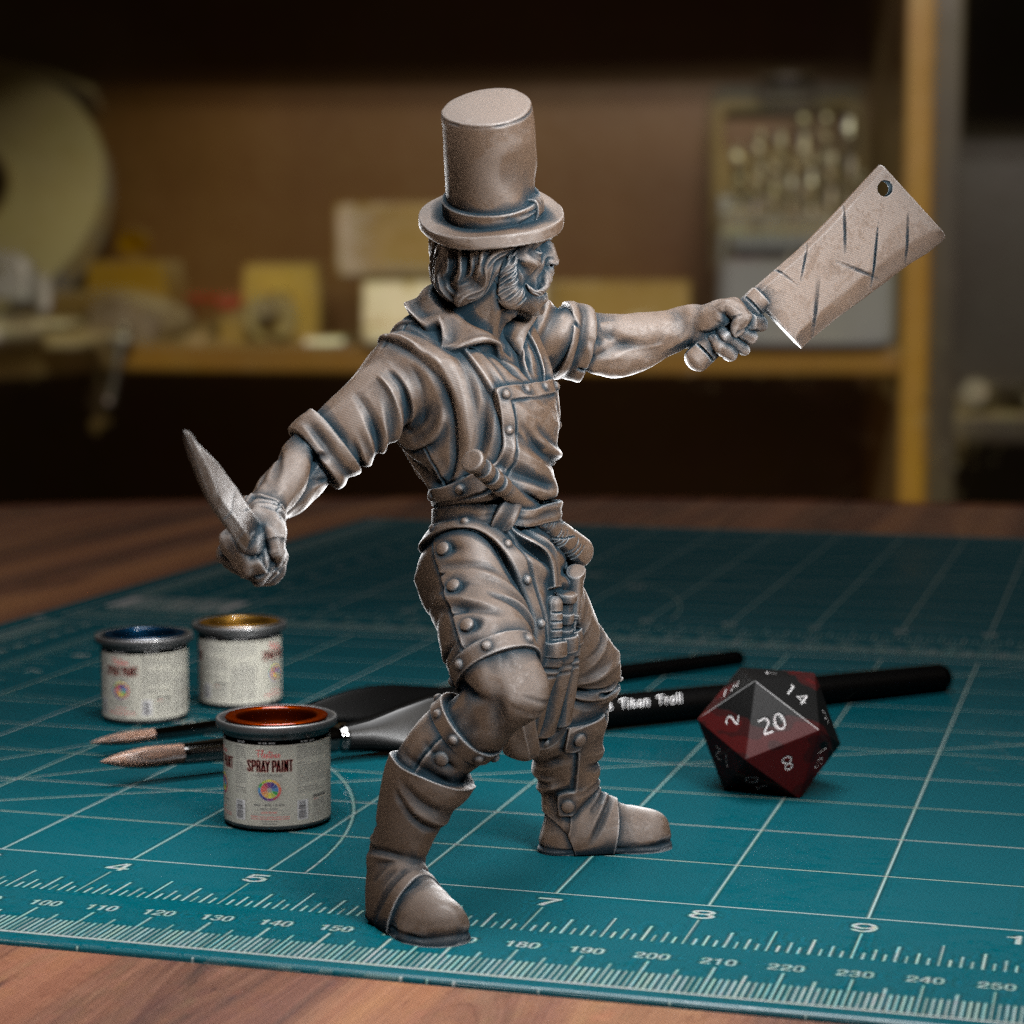 STL file Bill The Butcher (Hat) - [Pre-Supported]・3D printable model to ...