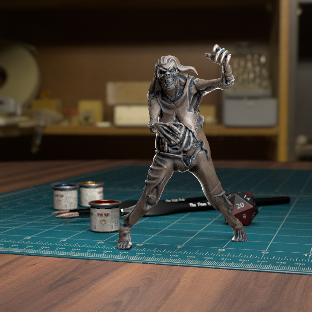 Fichier STL Zombie 004 - [Pré-alimenté]・Modèle pour impression 3D à ...