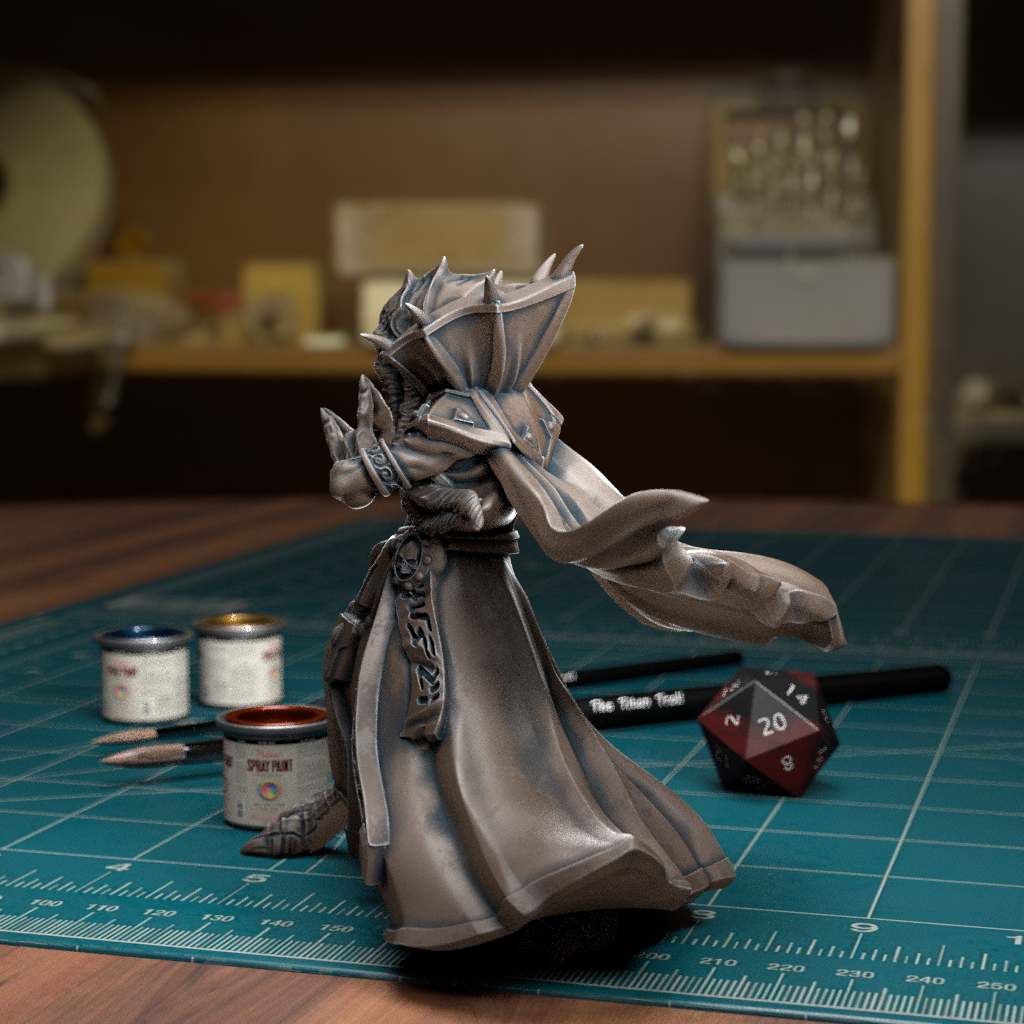 Файл STL Brainflayer 02 - Pre-Supported・3D-печатная модель для загрузки・Cults