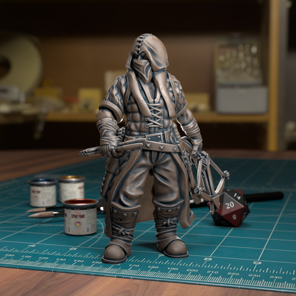 STL file Bandit 006 - [Pre-Supported]・Model to download and 3D print・Cults