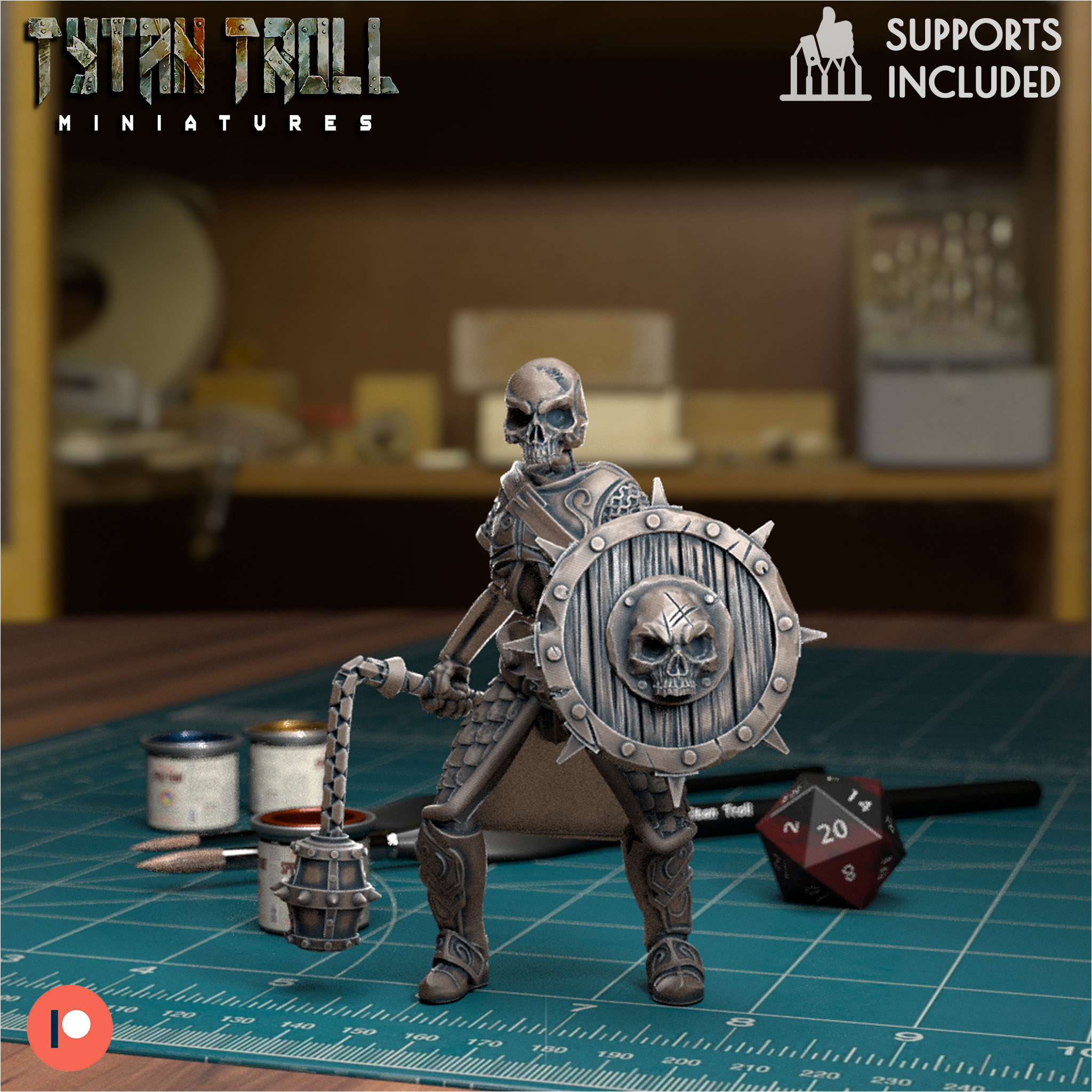 STL file Skeleton Bundle - [Pre-supported] 💀・3D print design to ...