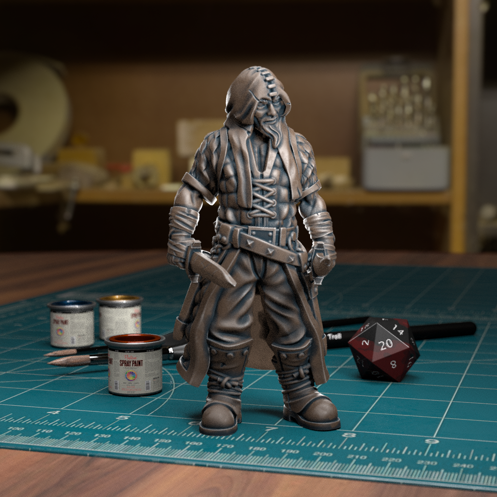 Fichier STL Bandit 003 - [Pre-Supported] 🎲・Modèle à télécharger et à ...