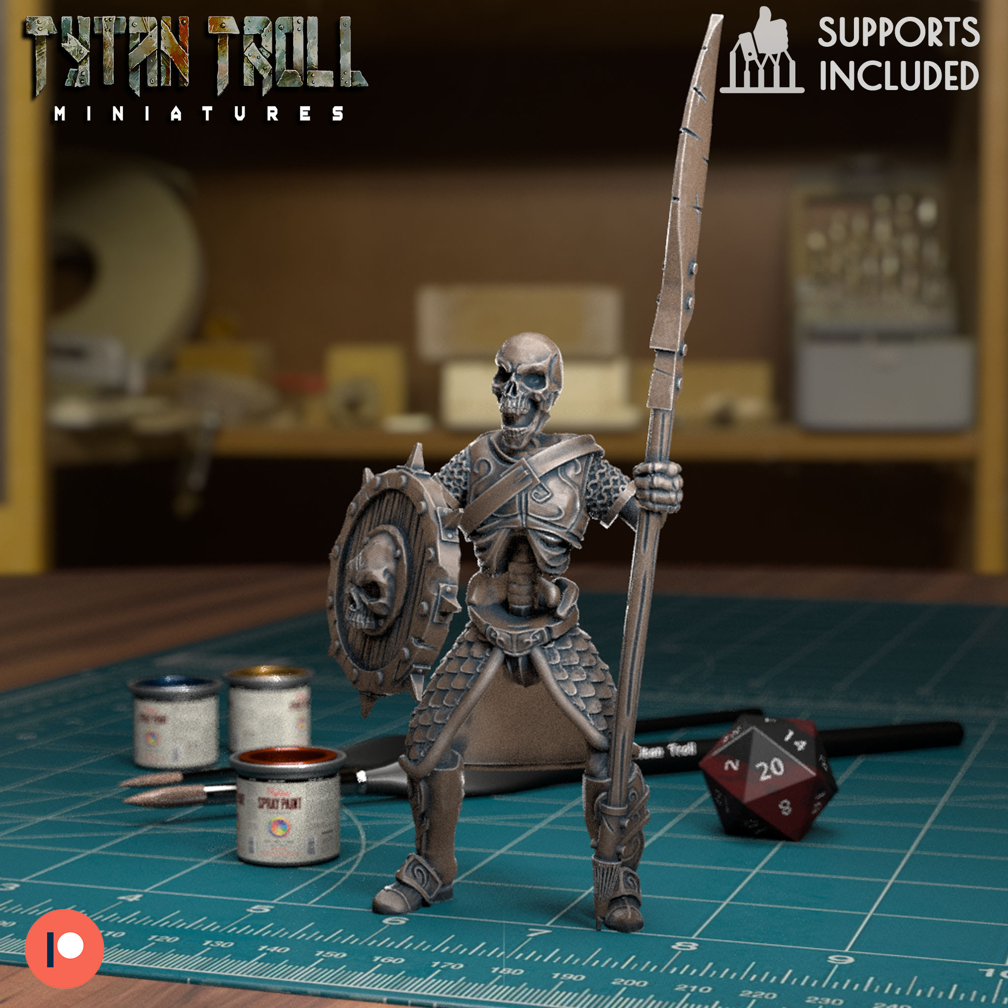 STL file Skeleton Bundle - [Pre-supported] 💀・3D print design to ...