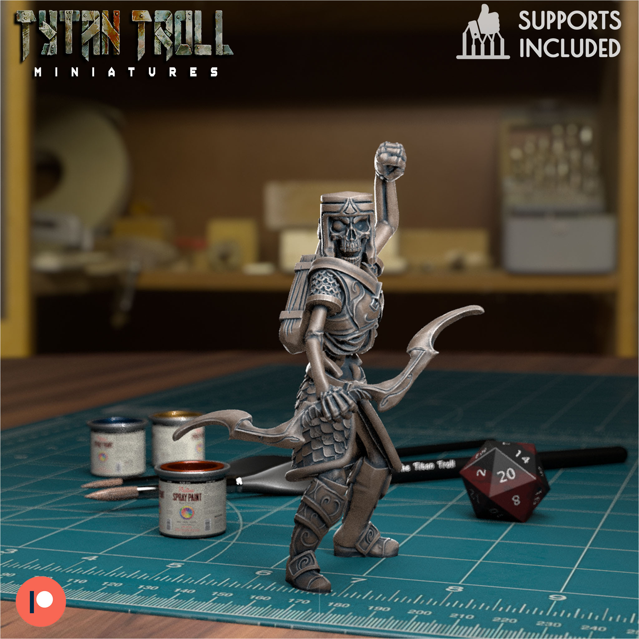 STL file Skeleton Bundle - [Pre-supported] 💀・3D print design to ...