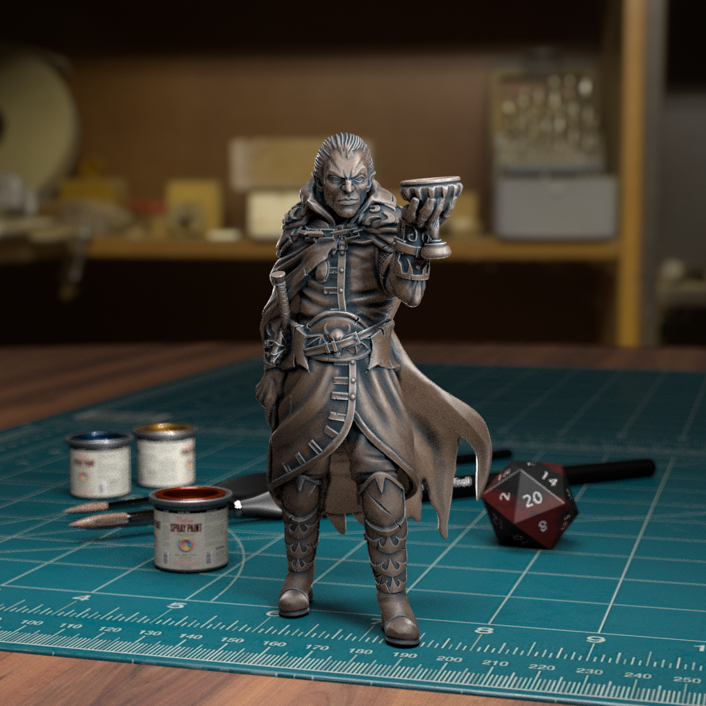 STL file Strahd - [Pre-Supported]・3D printing model to download・Cults