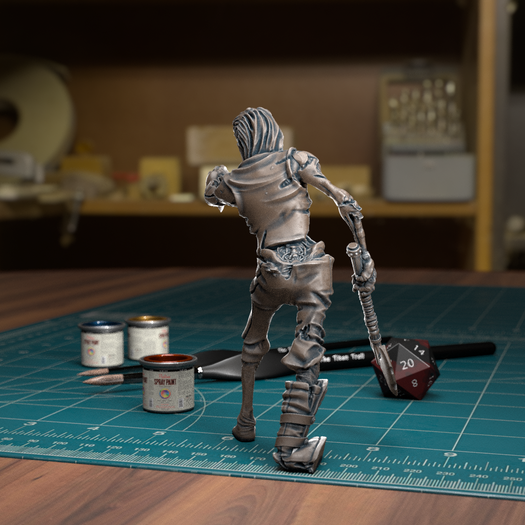 STL file Zombie 001 - [Pre-Supported]・3D printable model to download・Cults