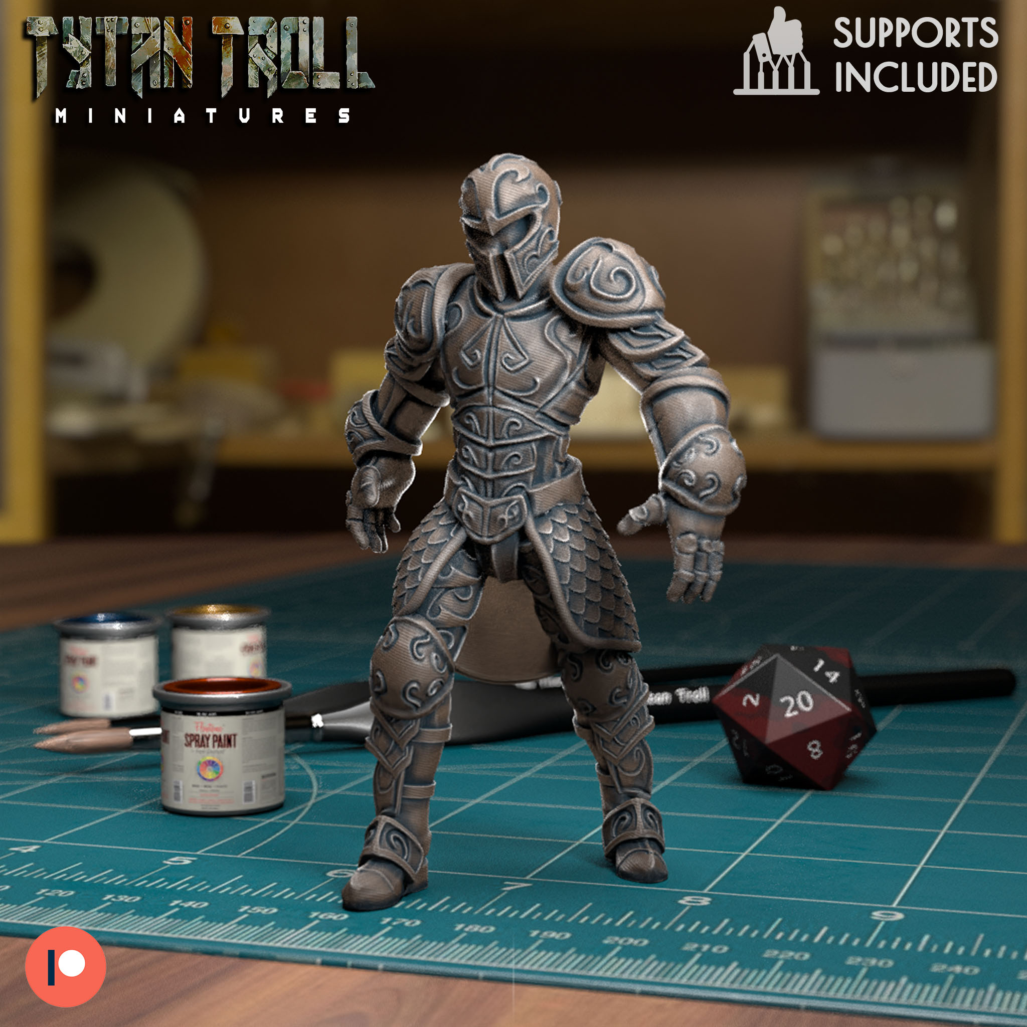 STL file Animated Armour Pack - [Pre-Supported]・3D printable design to ...