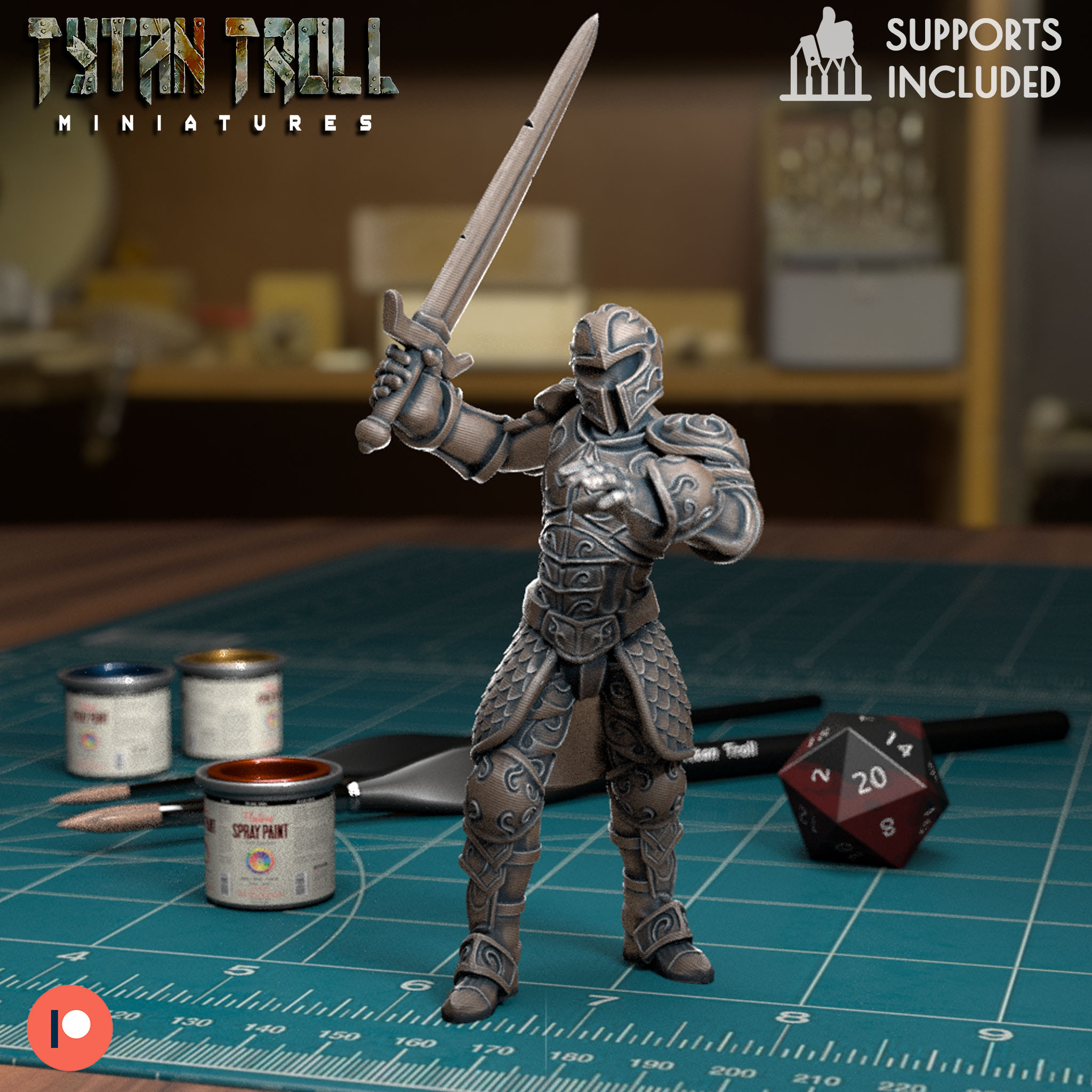 STL file Animated Armour Pack - [Pre-Supported]・3D printable design to ...