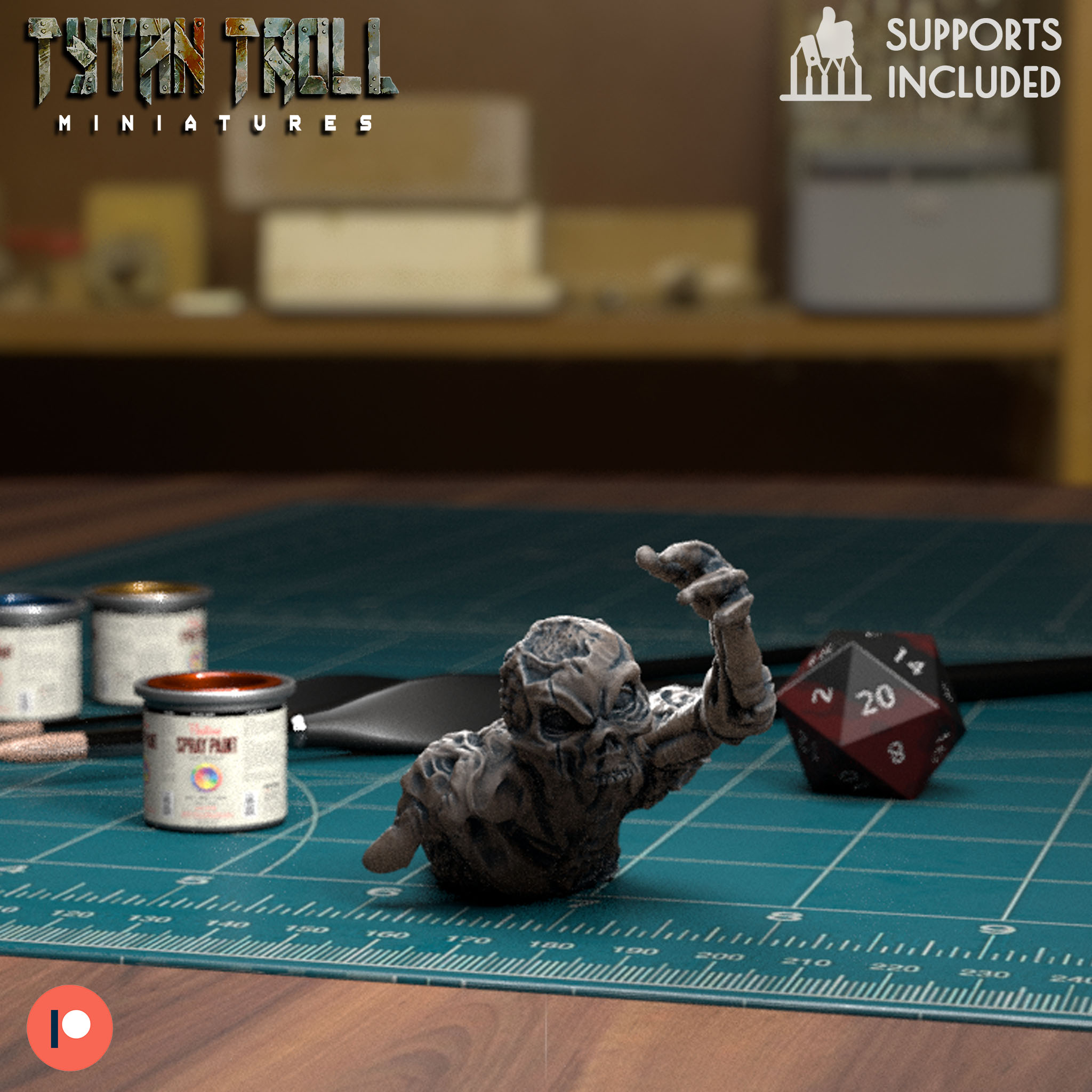 STL file Zombie Bundle - [Pre-Supported]・3D print object to download・Cults