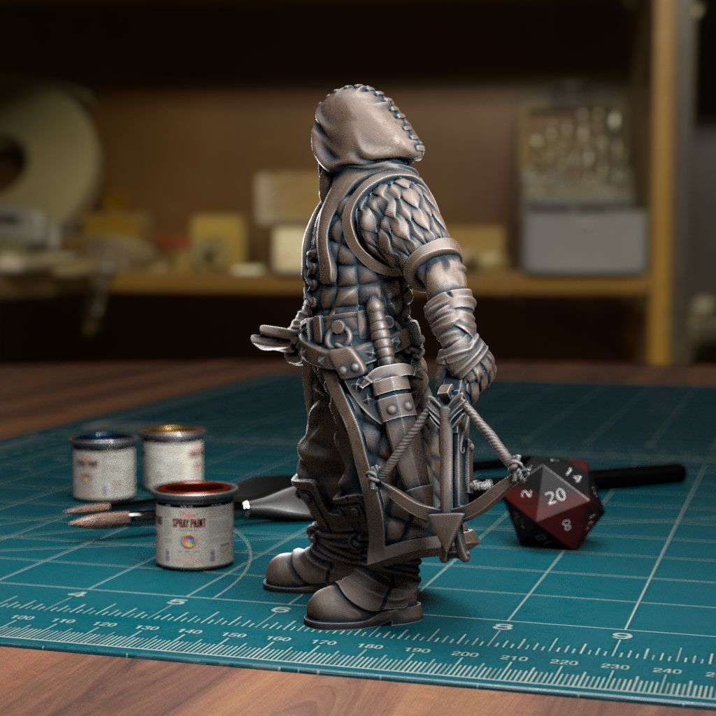 STL file Bandit 006 - [Pre-Supported]・Model to download and 3D print・Cults