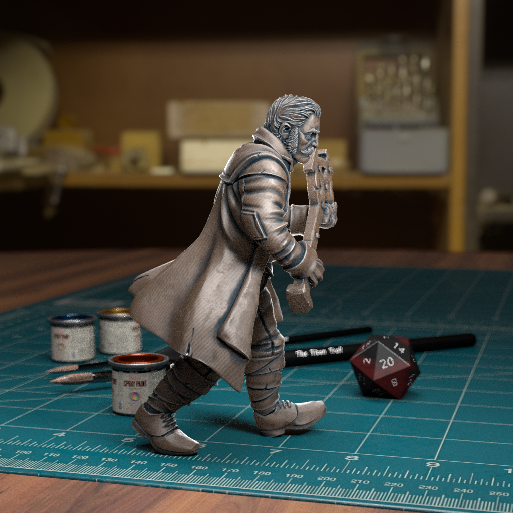 STL file The Priest - [Pre-Supported] ⛪️・3D printer model to download・Cults