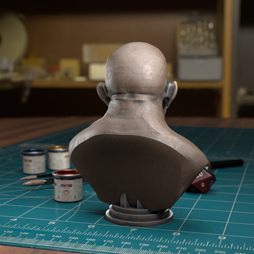 STL file Strongman bust - [Pre-Supported]・3D printable model to ...