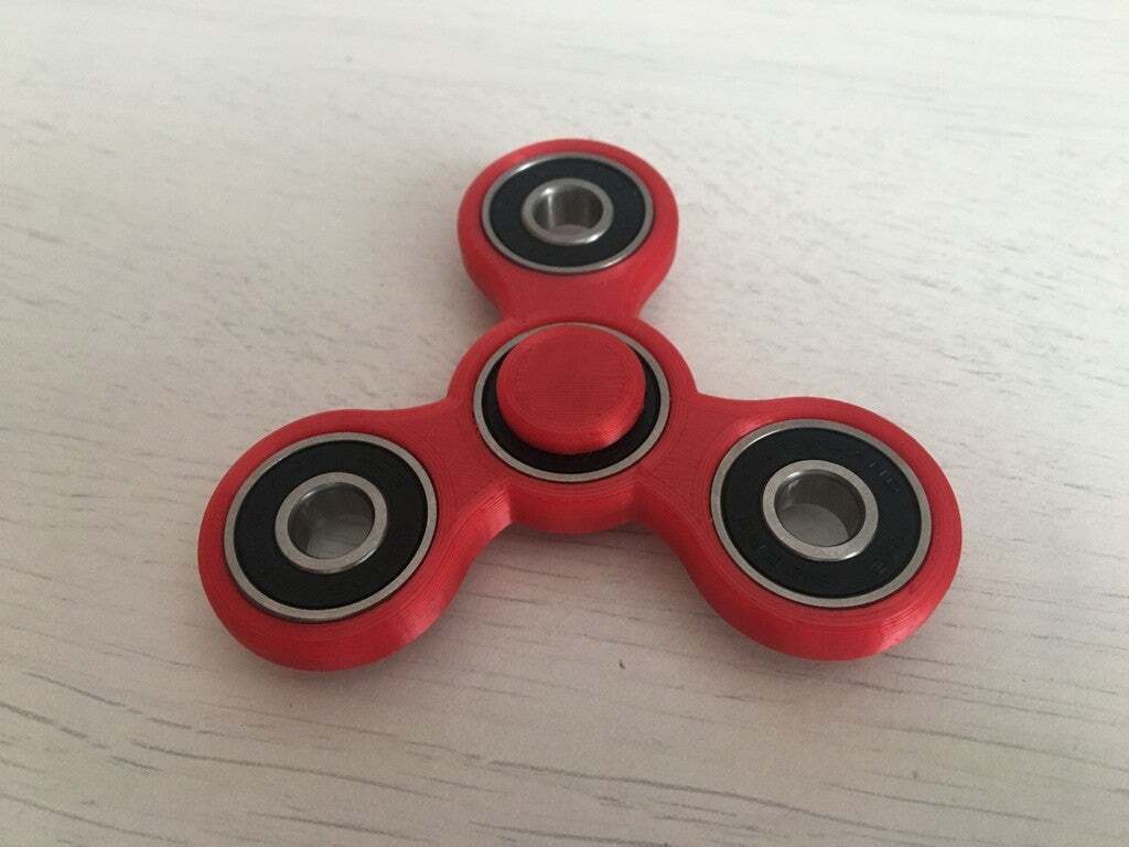 Free STL file Spinner for 608 bearings・3D printable design to download ...