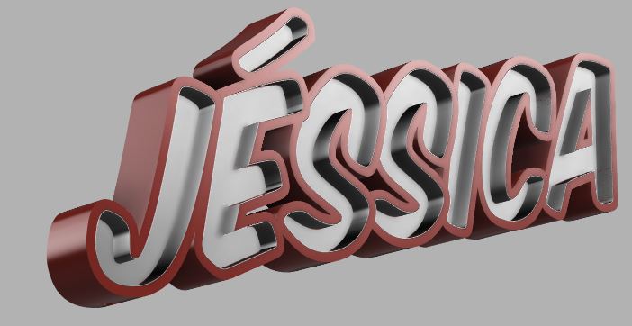 OBJ file JÉSSICA・3D printer design to download・Cults