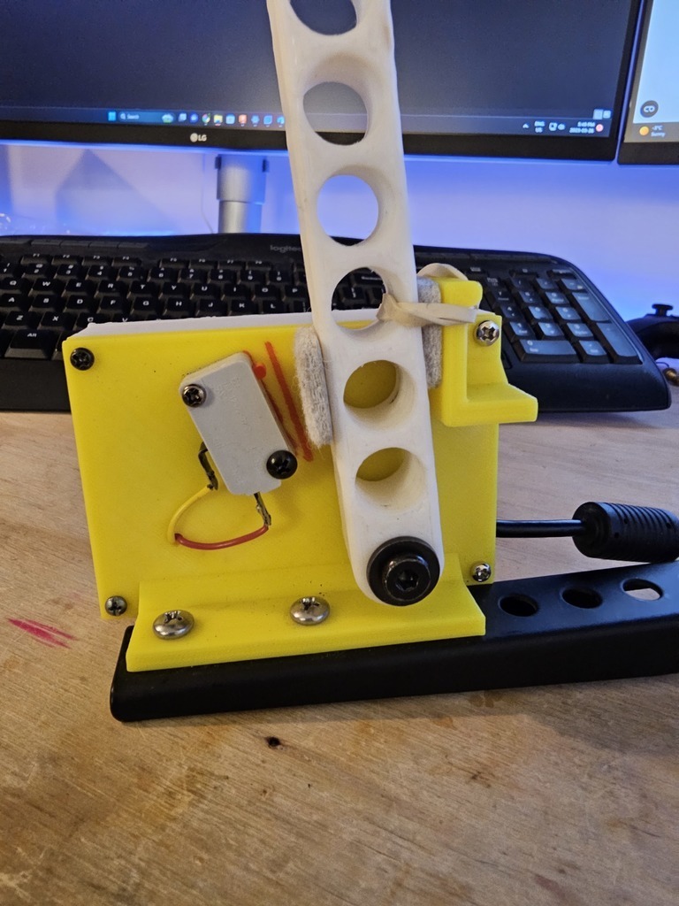 Free 3D file Sim Racing E-brake from USB keyboard・3D printer model to ...