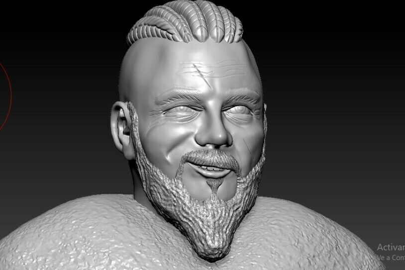 Free STL file Ragnar lothbrok 👤・3D printing template to download・Cults
