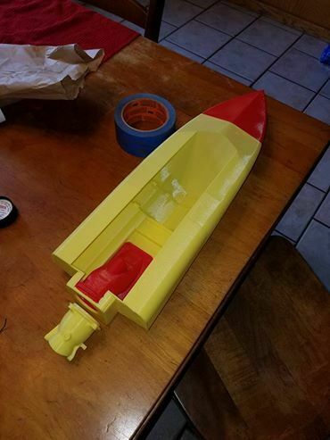 Free 3D file Jet Boat 🛥️・3D printing model to download・Cults