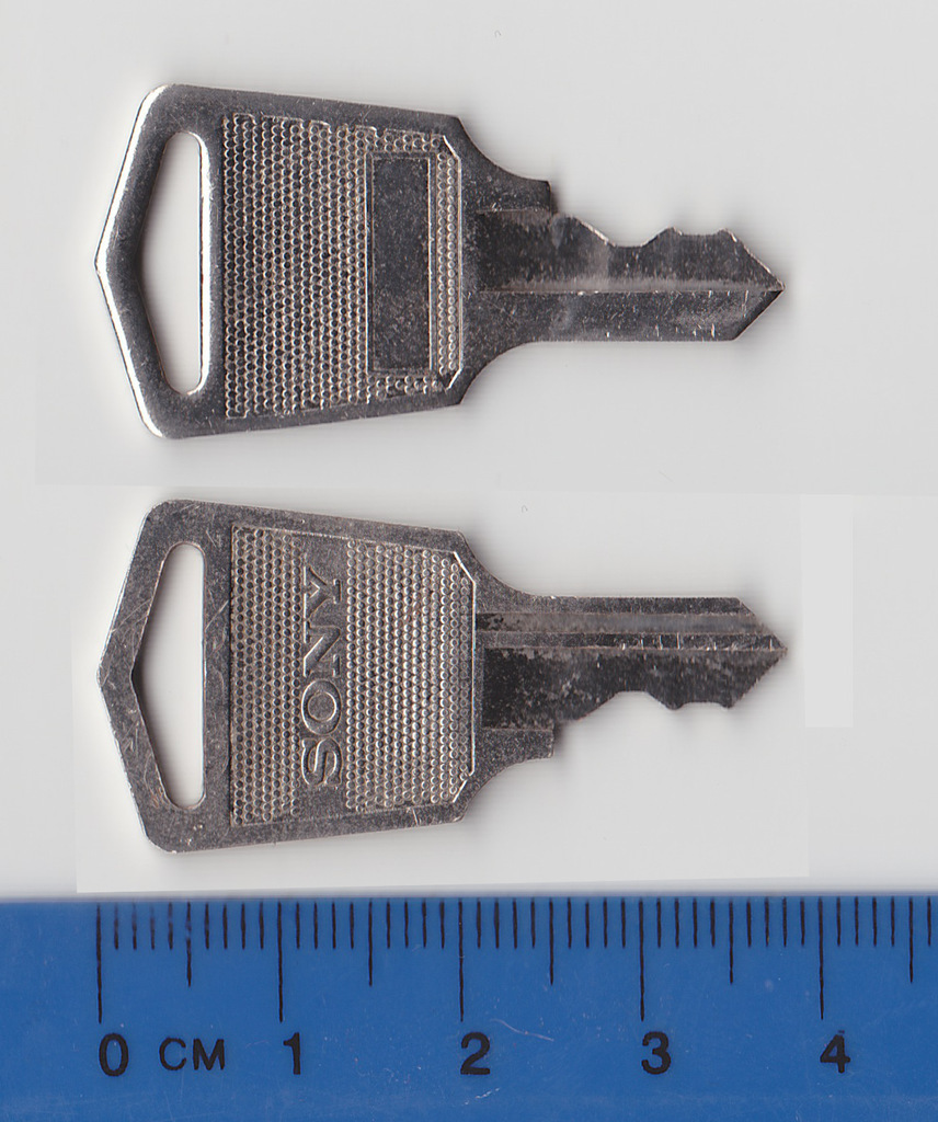 Free 3D file Sony BVM drawer keys・3D printable design to download・Cults