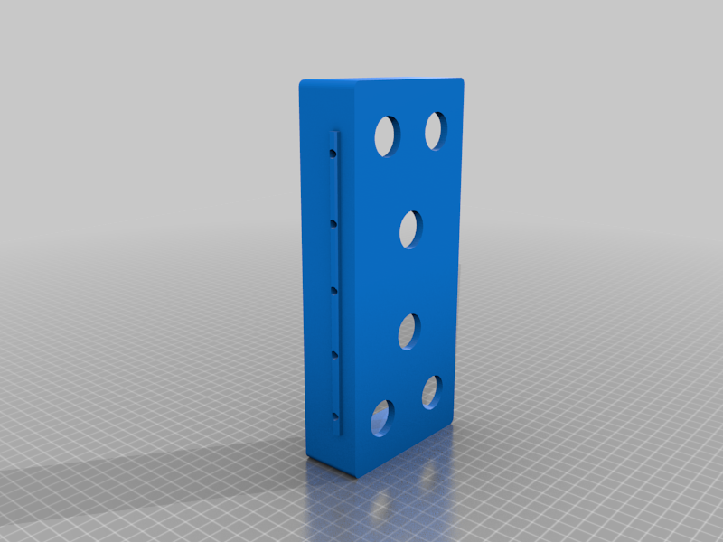 Free 3D file 22mm button panel for extrusion side mount・Template to ...
