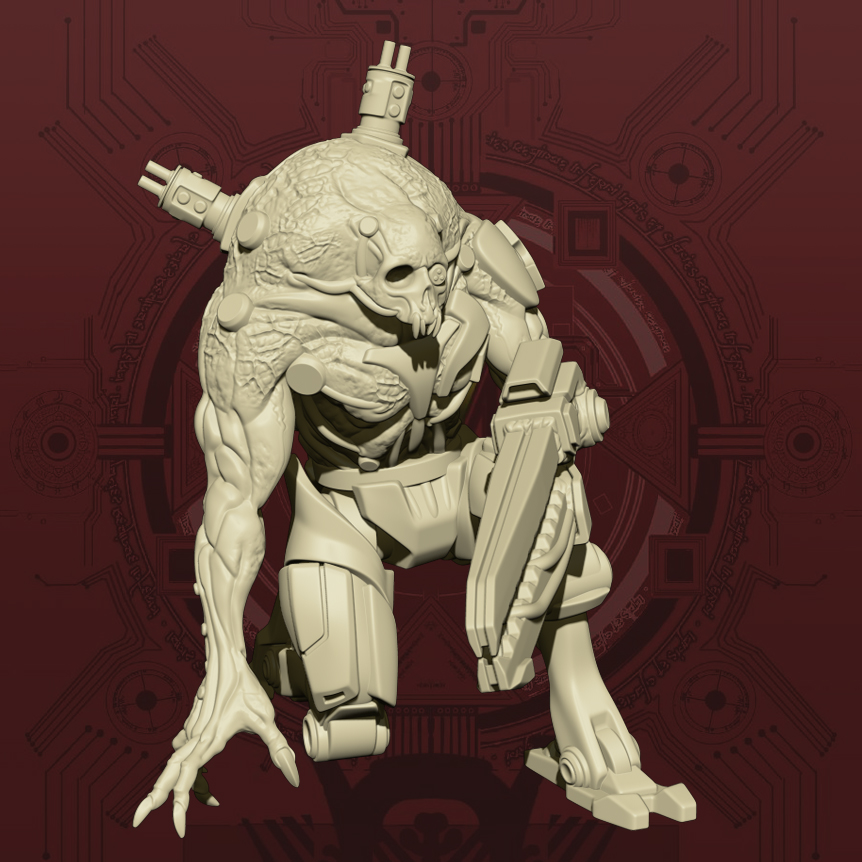 STL file (Centauri) Furies Horde Sniper - Searching Pose 🔫・3D printing ...