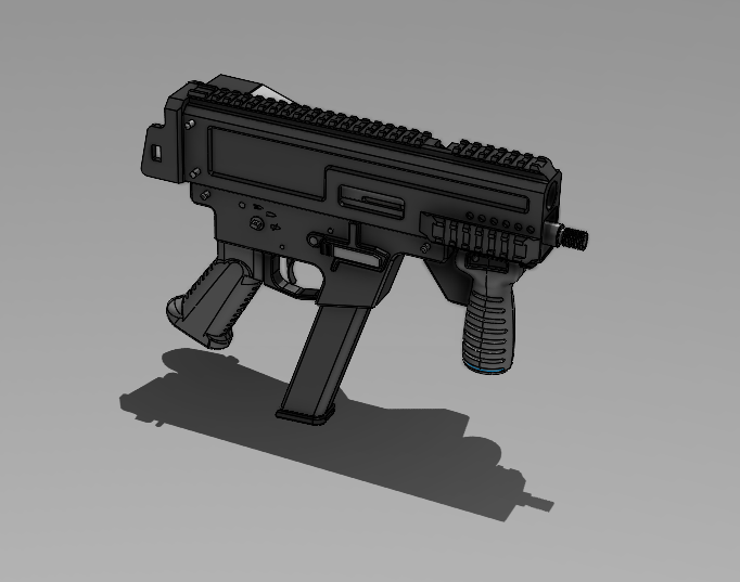 Free OBJ file FAG9 🔫・3D printer model to download・Cults