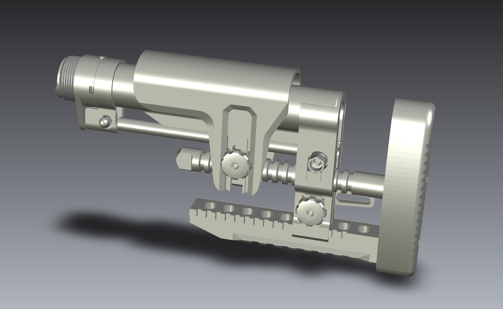 Бесплатный STL файл sniper stock 🔫・3D-печатный дизайн для скачивания・Cults