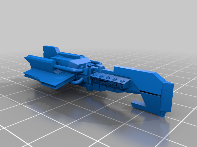 Free STL file Crusader Class Corvette・Model to download and 3D print・Cults