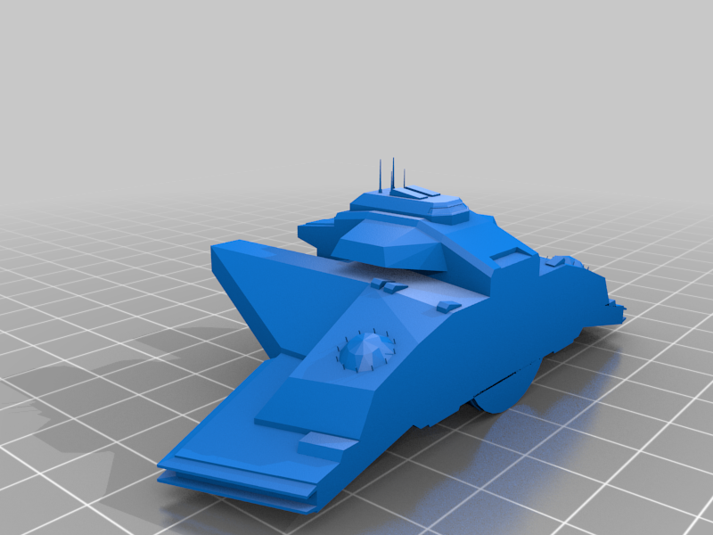 Free STL file Broadside Class Cruiser・3D printer design to download・Cults