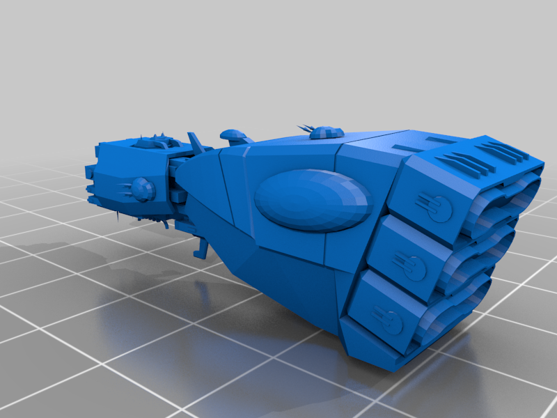 Free STL file Neutron Star-class bulk cruiser・3D print object to ...