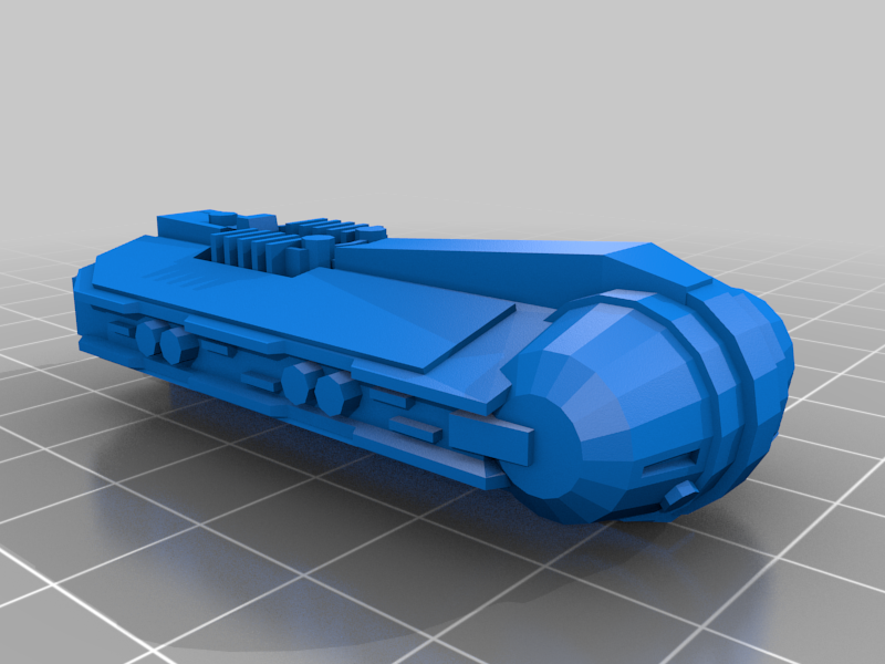 Free STL file Pelta Class Frigate 🚀・3D printable model to download・Cults